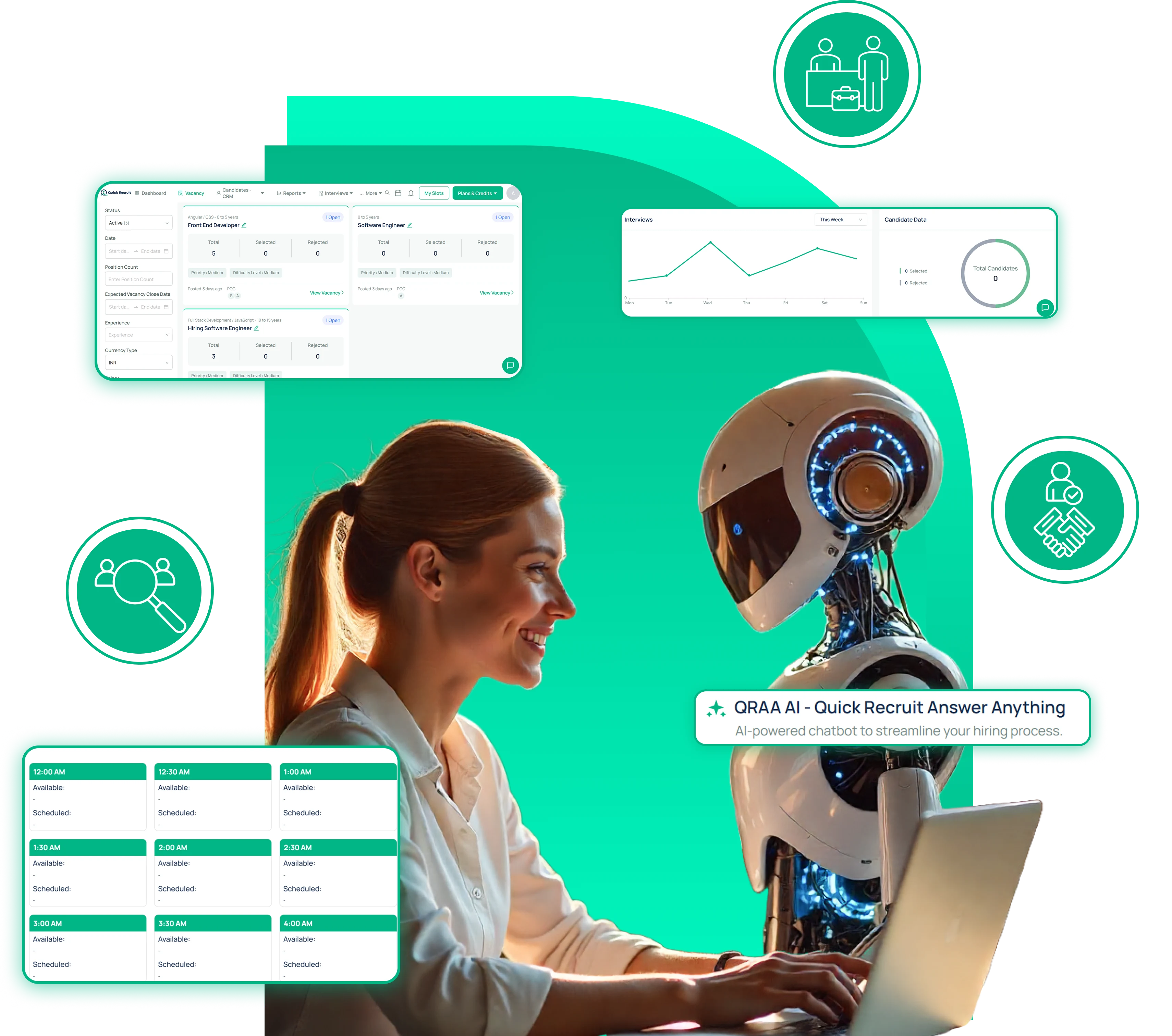 AI Recruitment Platform with ATS & CRM | Quick Recruit.