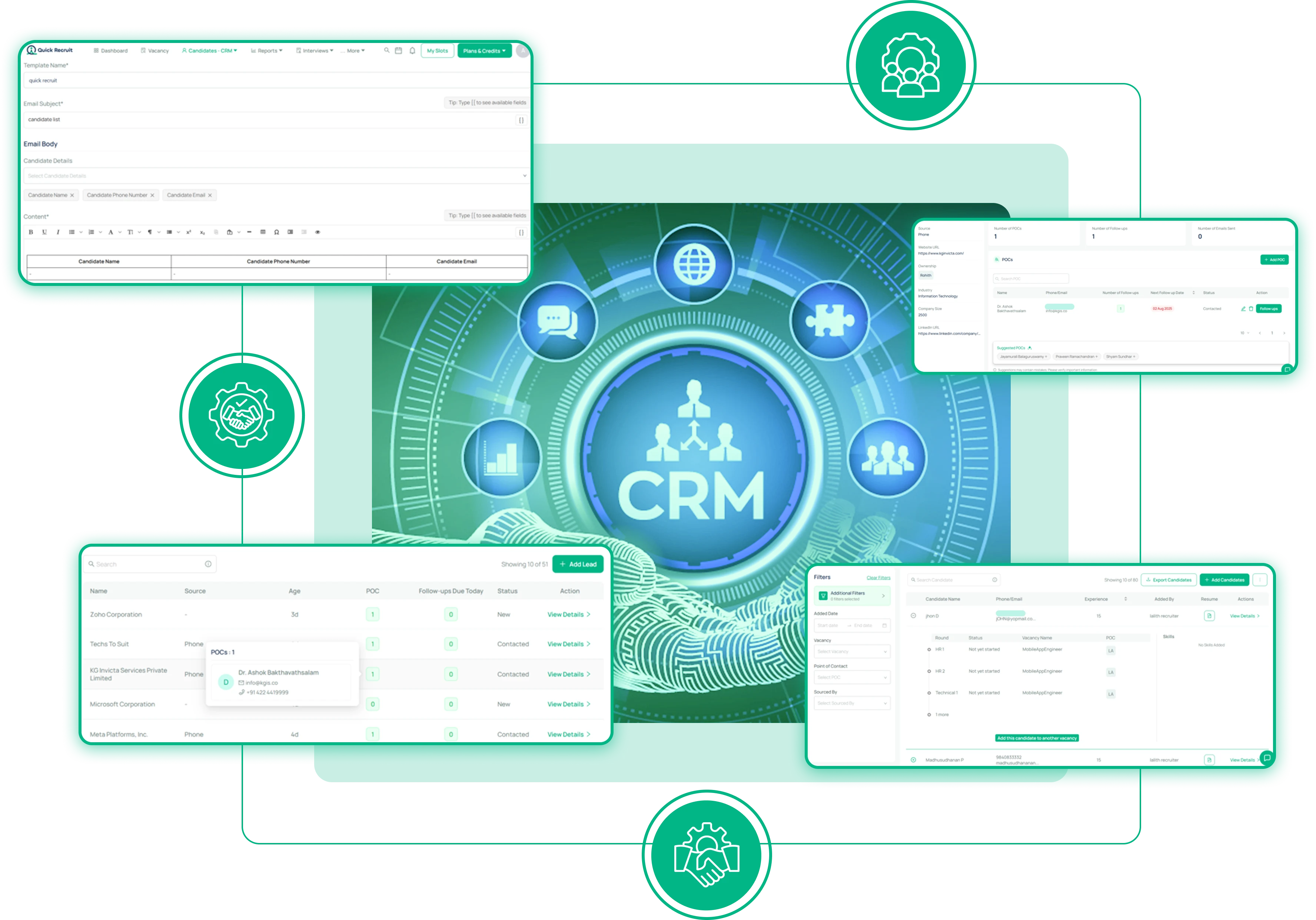 AI Recruitment Platform with ATS & CRM | Quick Recruit.